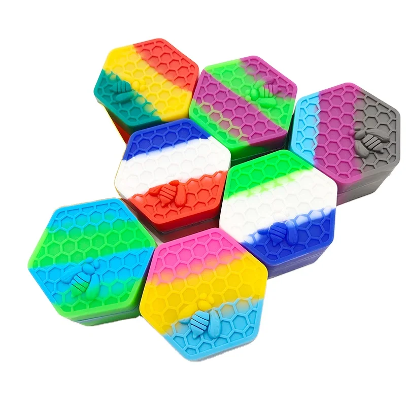 Silicone-Storage-Jar-for-Wax-Nonstick-Container-Cat-Design-Concentrate ...