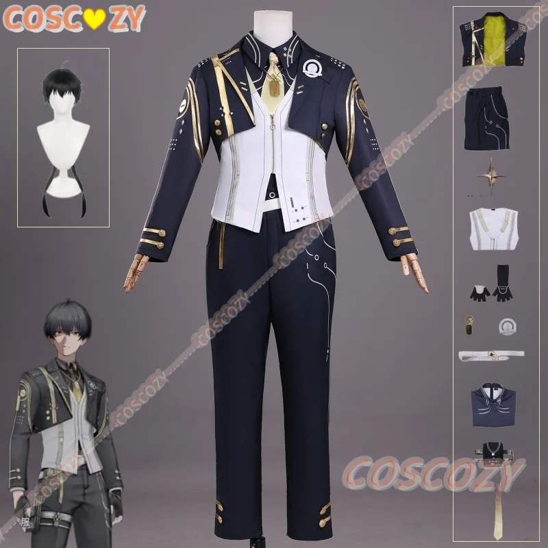Wuthering Waves Male Rover Cosplay Costume Wig New Skin Uniform ...