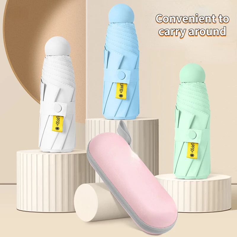 210T-Five-Folding-Sunshade-Umbrella-for-Sun-Protection-UV-Protection-Sunny-and-Rainy-Days-Pocket ...