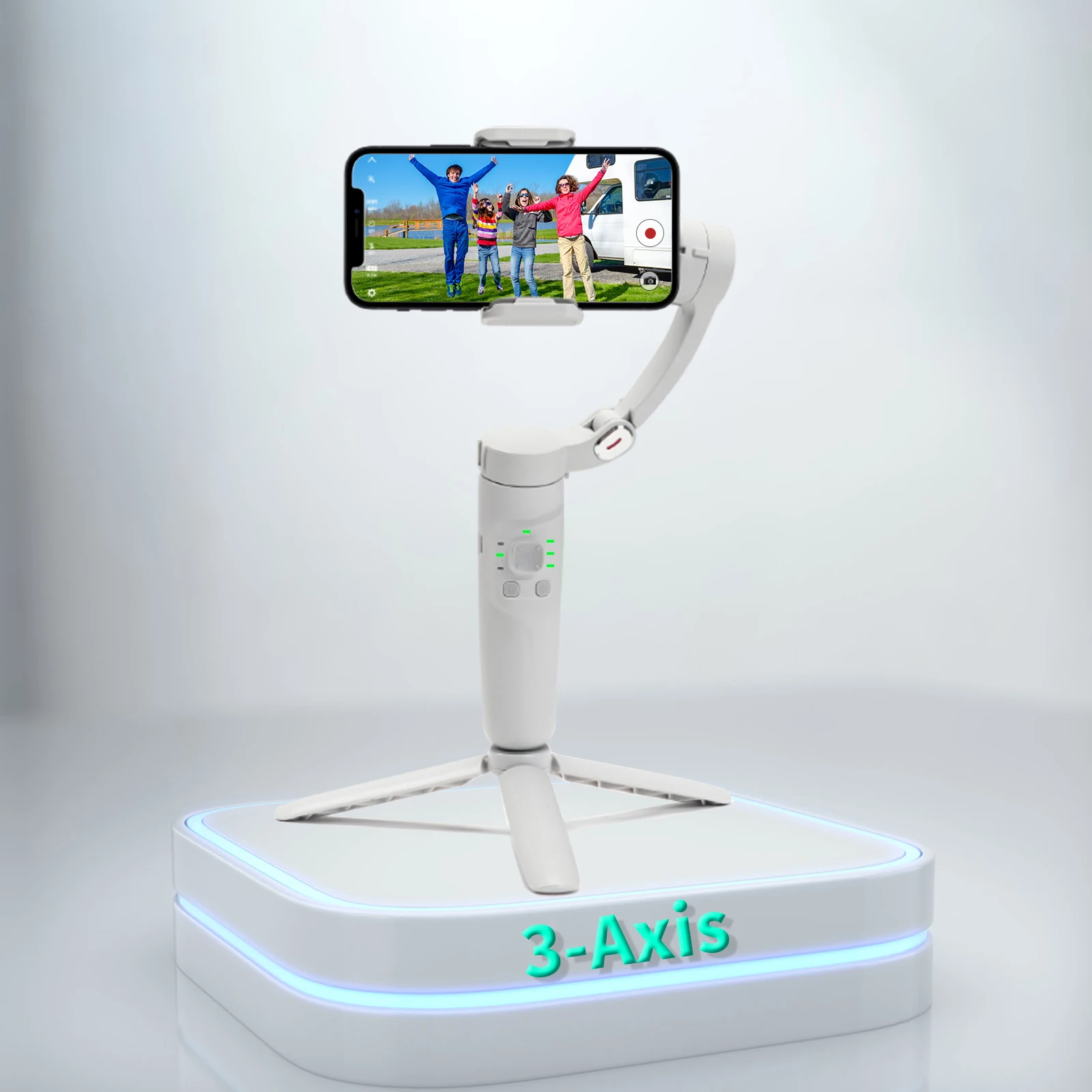 M1-3-Axis-Gimbal-Stabilizer-for-Smartphone-Foldable-Handheld-Phone ...