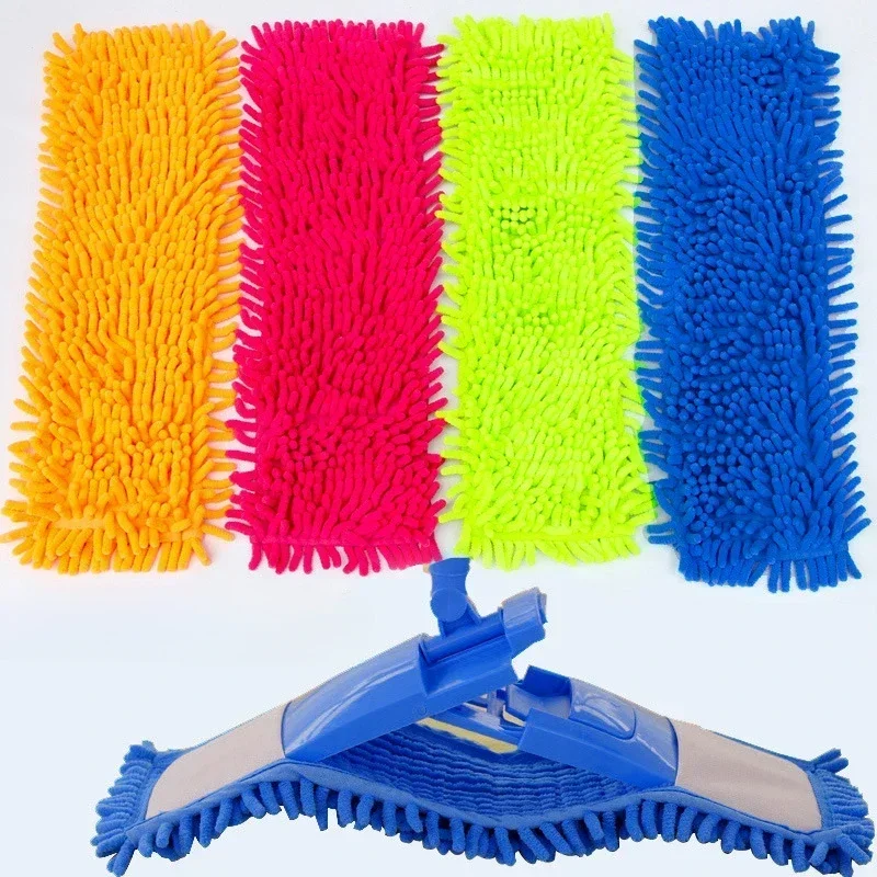 Microfiber-Mop-Washable-Head-Pads-Fit-Flat-Dust-Mops-Kitchen-Household ...