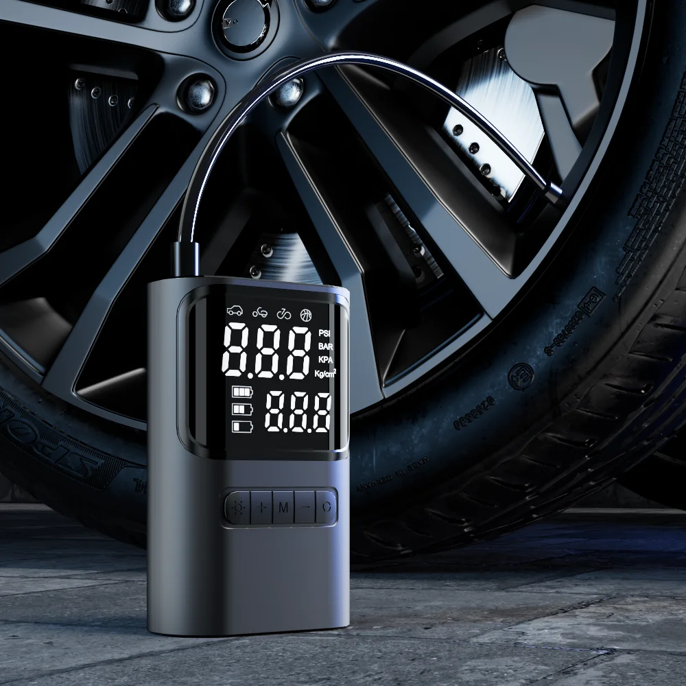 Mini-Portable-Car-Electrical-Air-Pump-Wireless-Tire-Inflatable-Pump ...