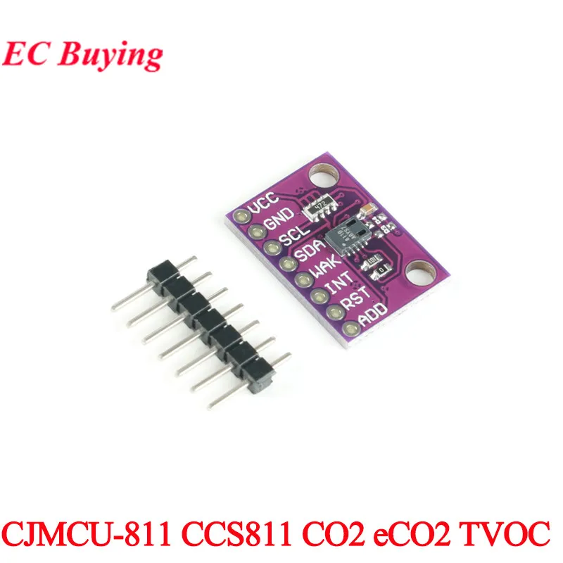 CJMCU-811-CCS811-CO2-eCO2-TVOC-Air-Quality-Detecting-Gas-Carbon-Dioxide-Detection-Sensor-Module ...