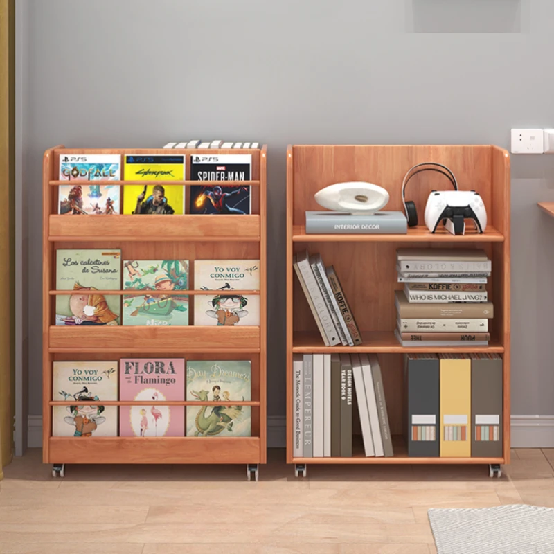 Student-Room-Furniture-Wood-Bookcase-Books-Multifunction-Shelf-Shelves ...