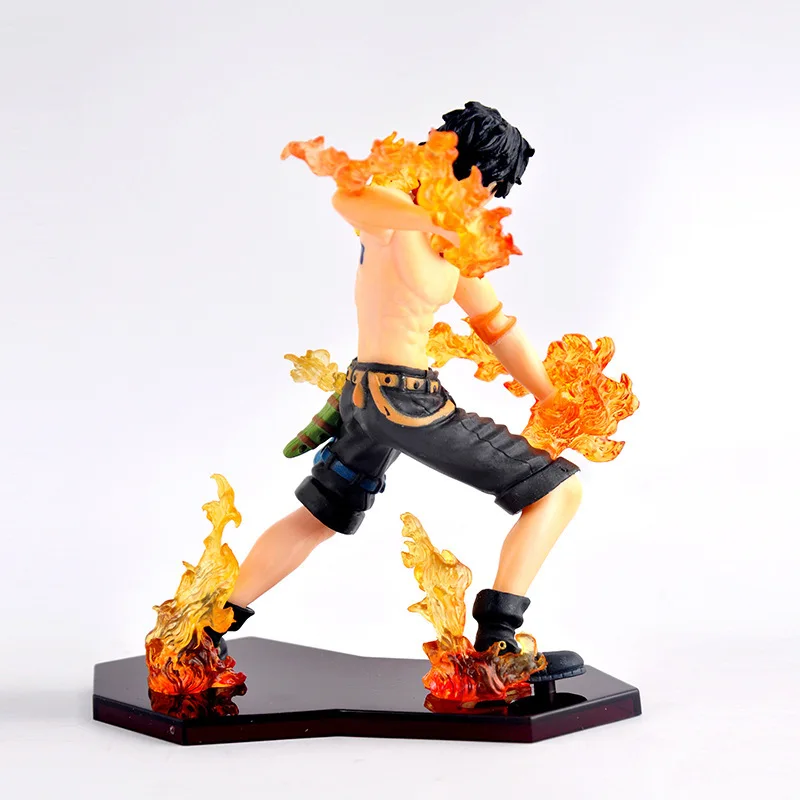 One Piece Figure Running Model Monkey D Luffy Portgas Ace Sabo Backpack ...