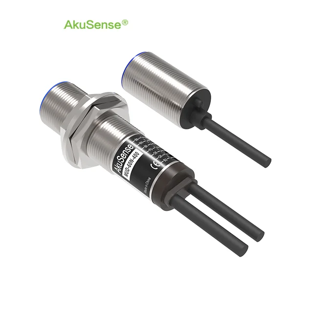 Double sheet sensor 20 60mm 200Khz ultrasonic transducer no nc ...