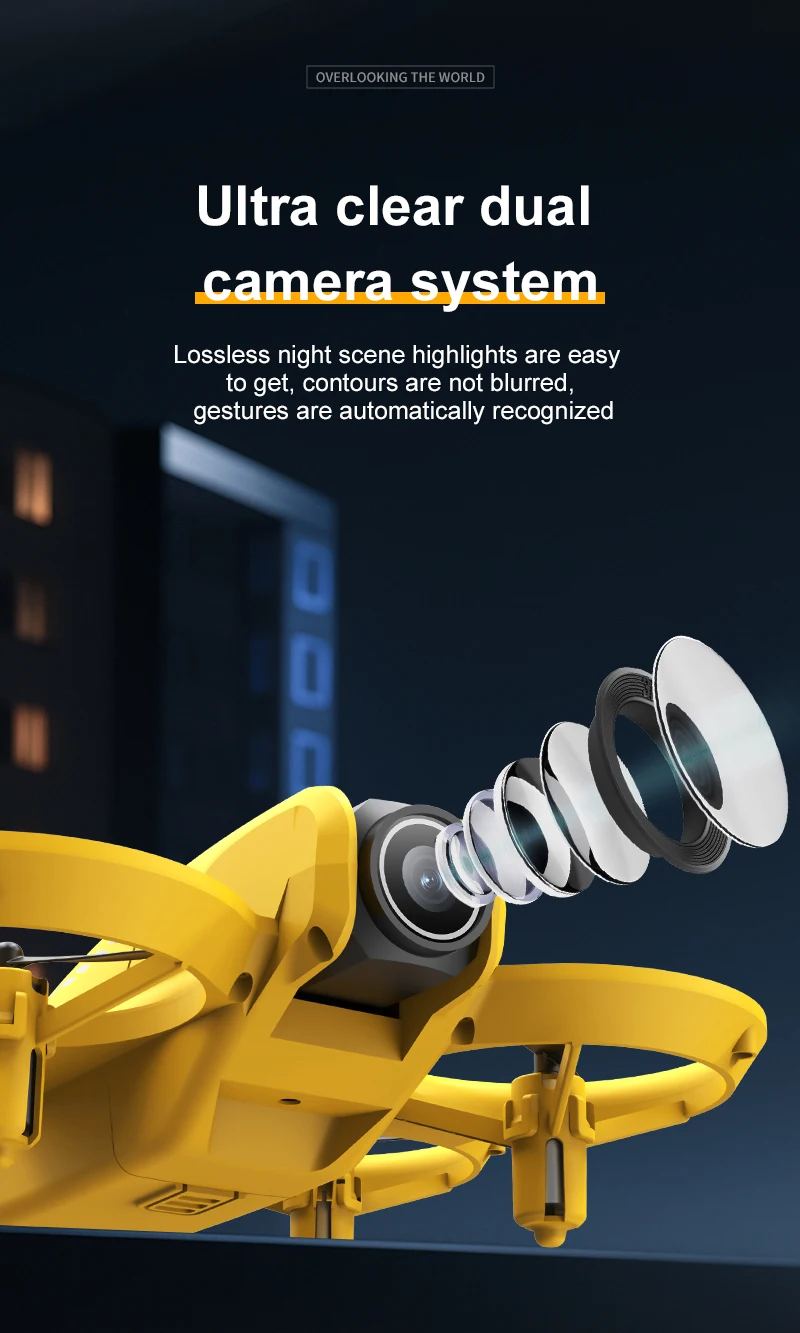 New X1 Mini Foldable Drone GPS 1080P HD Dual Camera Obstacle Avoidance ...