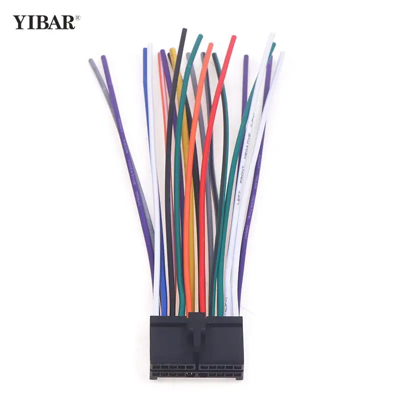 Car Radio Wire Harness 20pin Audio Wiring Adapter Cd Dvd Connector ...