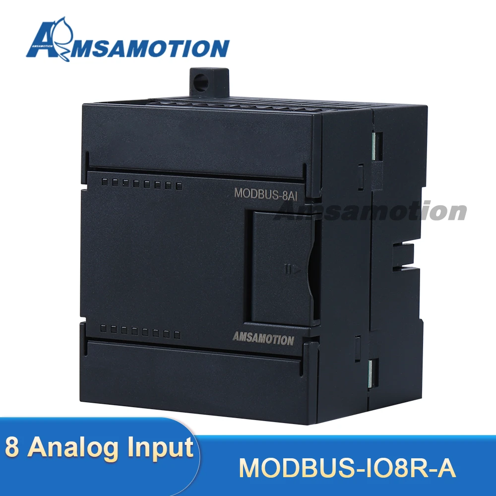 AMSAMOTION MODBUS 8AI 4AI 4AO 8AO RTU Convert Modbus Analog 8 Input Digital Relay Output Type ...