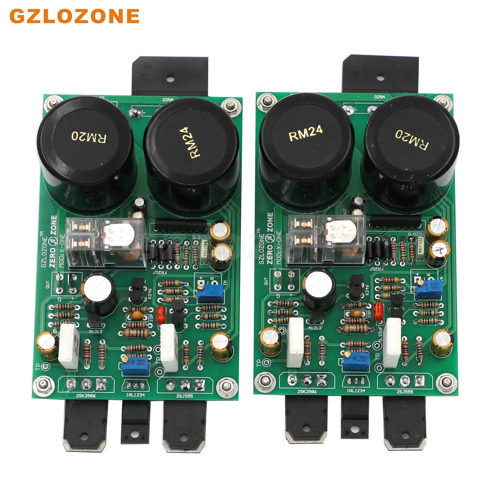 2-Channel-ZEROZONE-X-ONE-FET-BJT-MOS-Class-A-Or-AB-Power-Amplifier-DIY ...