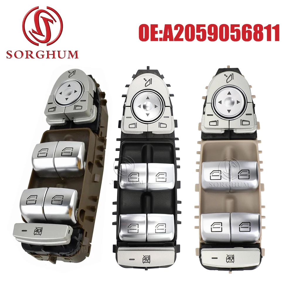 A2059056811-Power-Master-Window-Control-Switch-Button-Console-For ...