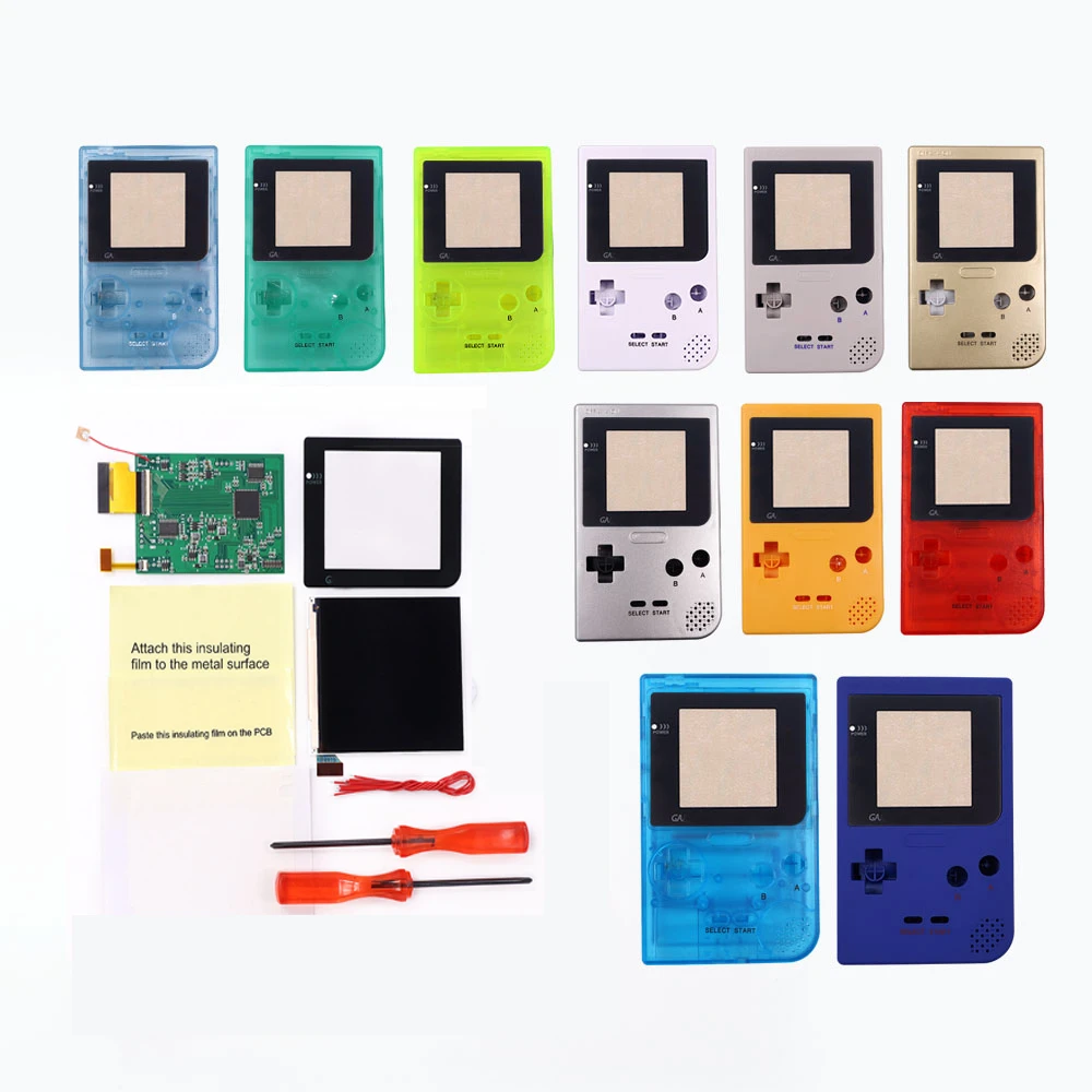 Countless Color Adjustments Diy For Gameboy Pocket Gbp Ips Lcd Retro ...