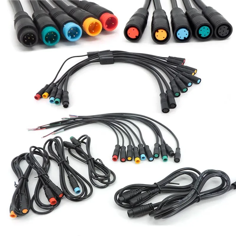 Signal Speed Sensor Extension Cable M8 E-bike Line 2 4 5 6 8Pin ...