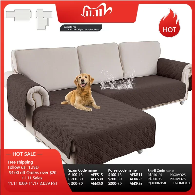 Capa-de-sof-Jacquard-imperme-vel-Universal-Slipcover-Antiderrapante-Canto-Forma-de-L-Sof-Esteira ...