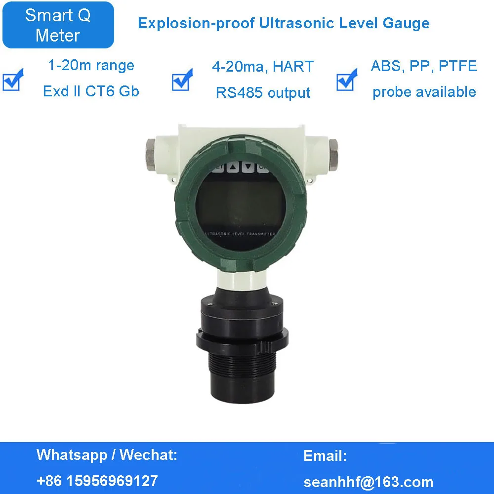 Integrated-explosion-proof-ultrasonic-sensor-anti-corrosion-water-level ...