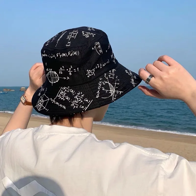 Summer-Double-sided-Bucket-Hat-Men-Women-Reversible-Embroidery ...