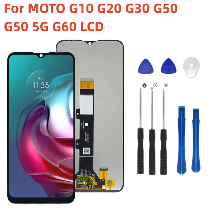 For MOTO CellPhone LCD Parts For Moto G10 G20 G30 G50 G50 5G G60 LCD ...