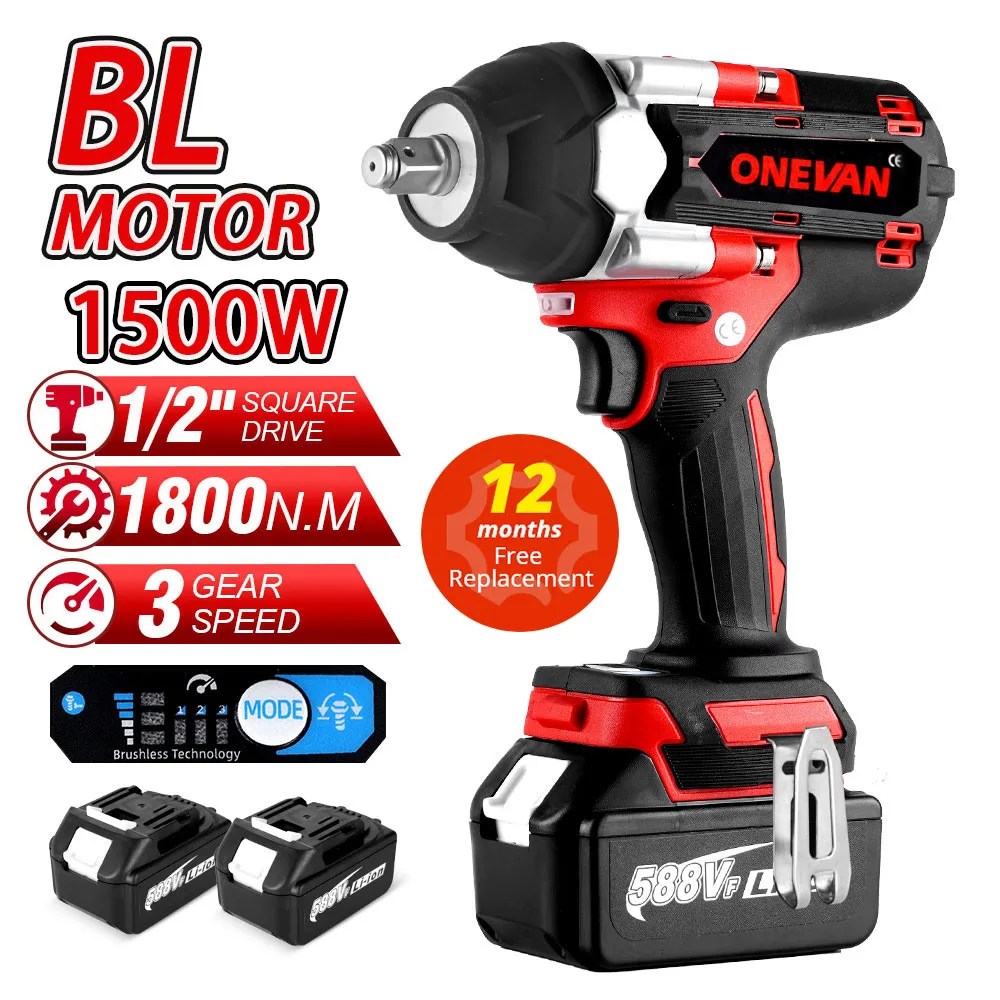 Electric Impact Wrench | Impact Wrench Battery | Impact Torque Wrench ...