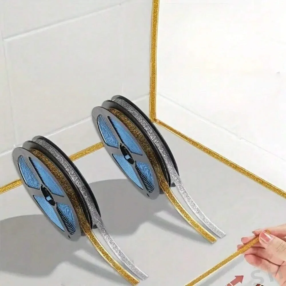 Ceramic Tile Gap Tape Kitchen Bathroom Waterproof Beautiful Seam Self ...