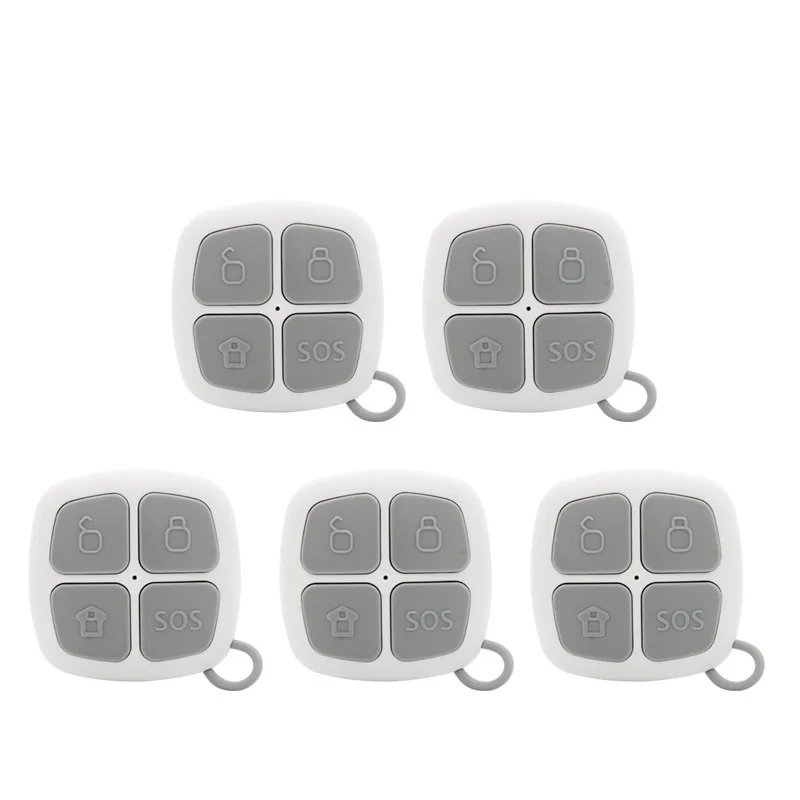 2-3-5pc-Mini-433MHz-Remote-Control-Keychain-Keyfob-Alarm-Control-Arm ...
