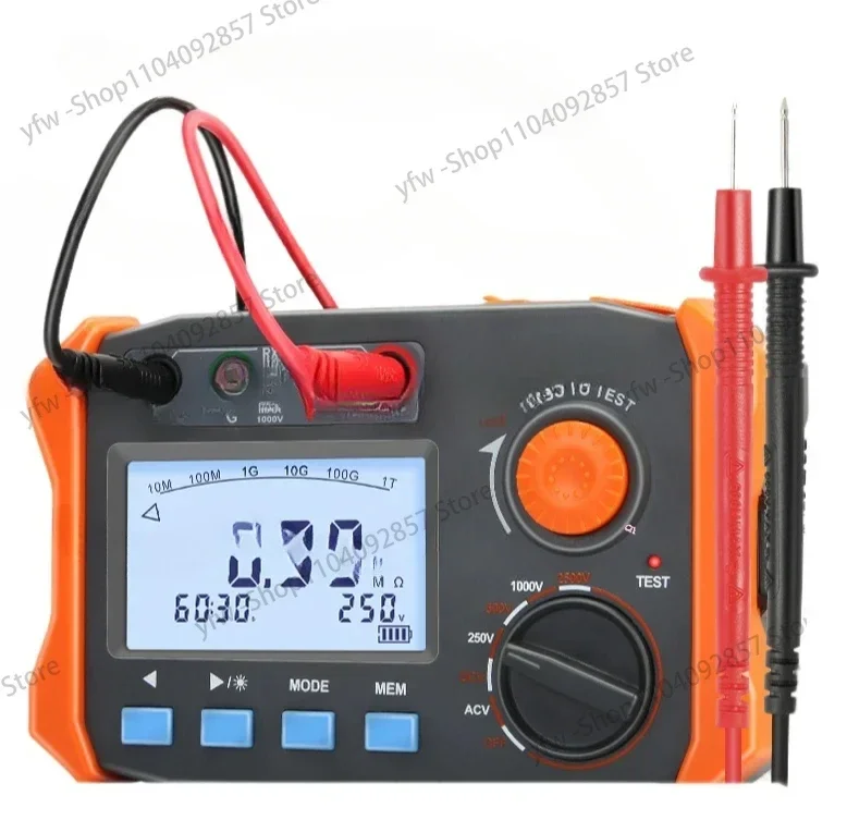 Insulation-resistance-tester-Motor-insulation-measurement-Shake-meter ...