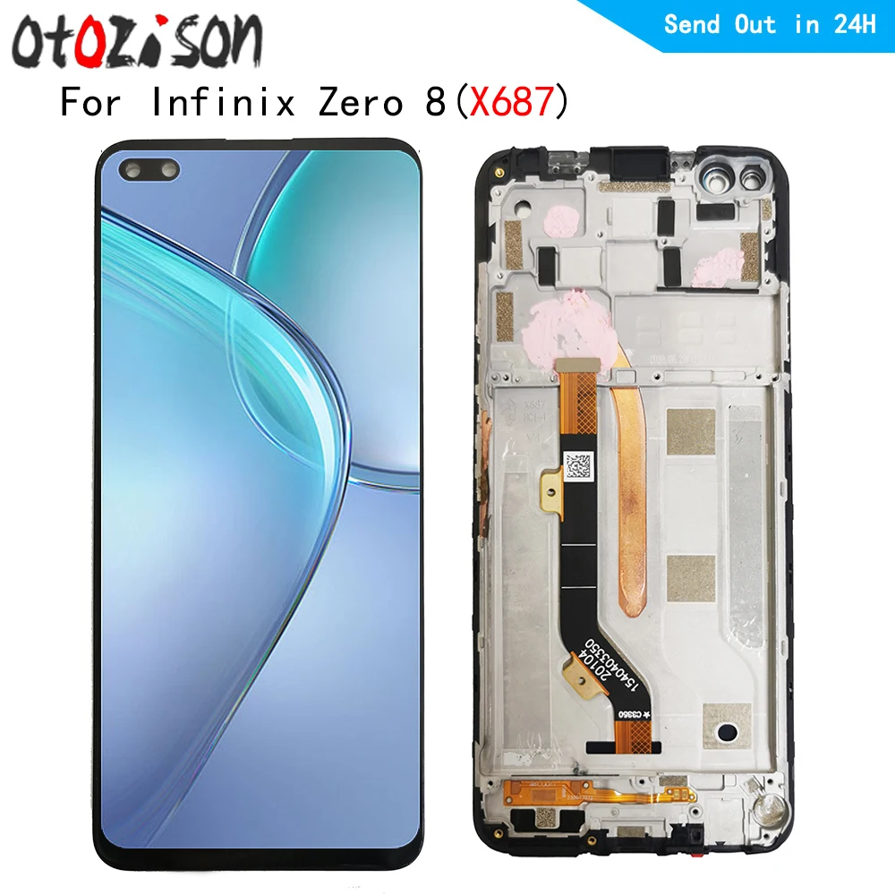 X687-LCD-6-85-IPS-Screen-For-Infinix-Zero-8-X687-LCD-Display-Touch ...
