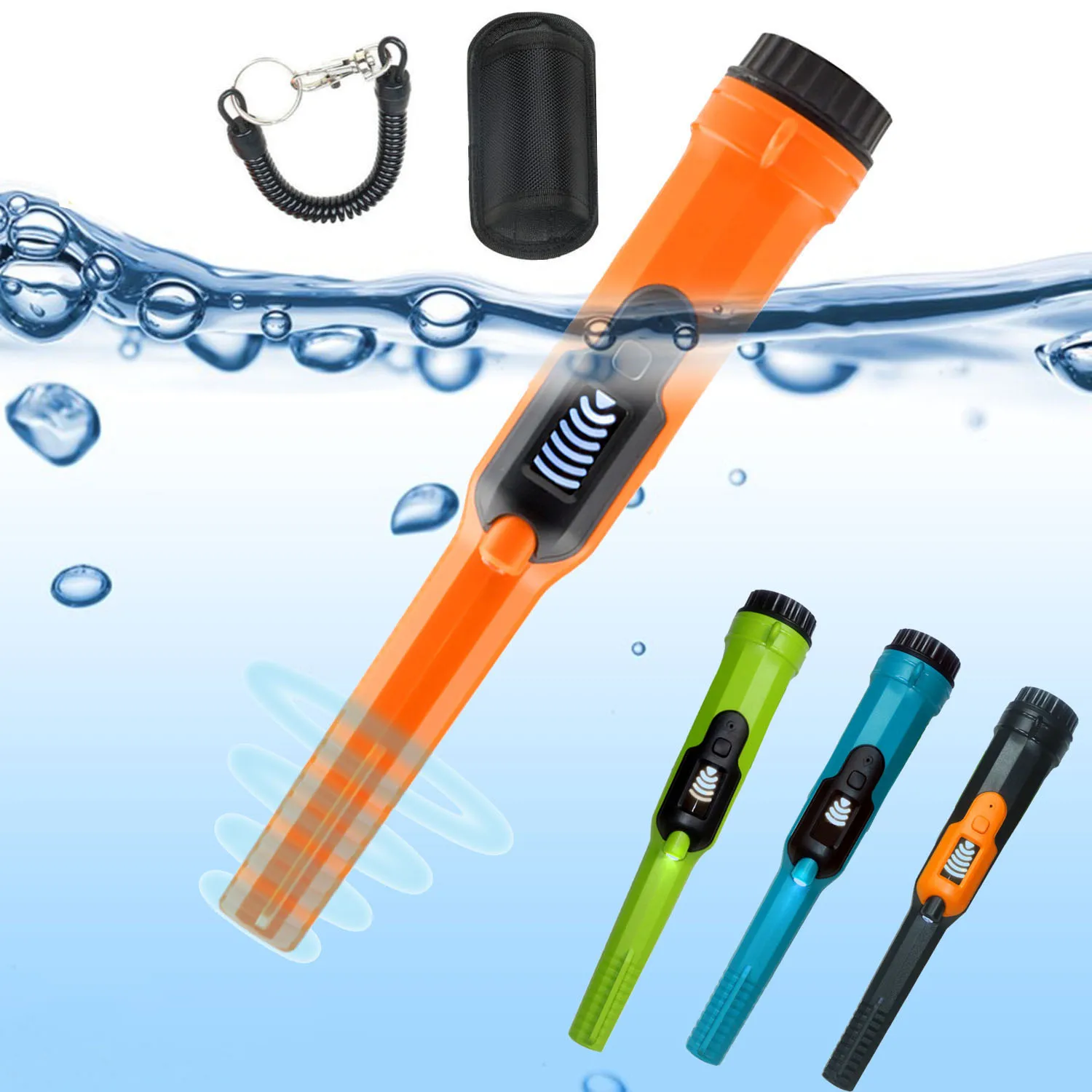 Fully-Waterproof-Handheld-Metal-Detector-LCD-Digital-Pinpointer-HS-16 ...