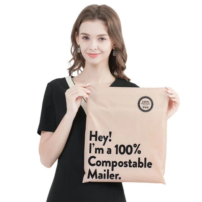 INPLUSTOP-50Pcs-Eco-Biodegradable-Courier-Bags-100-D2W-Degradable ...