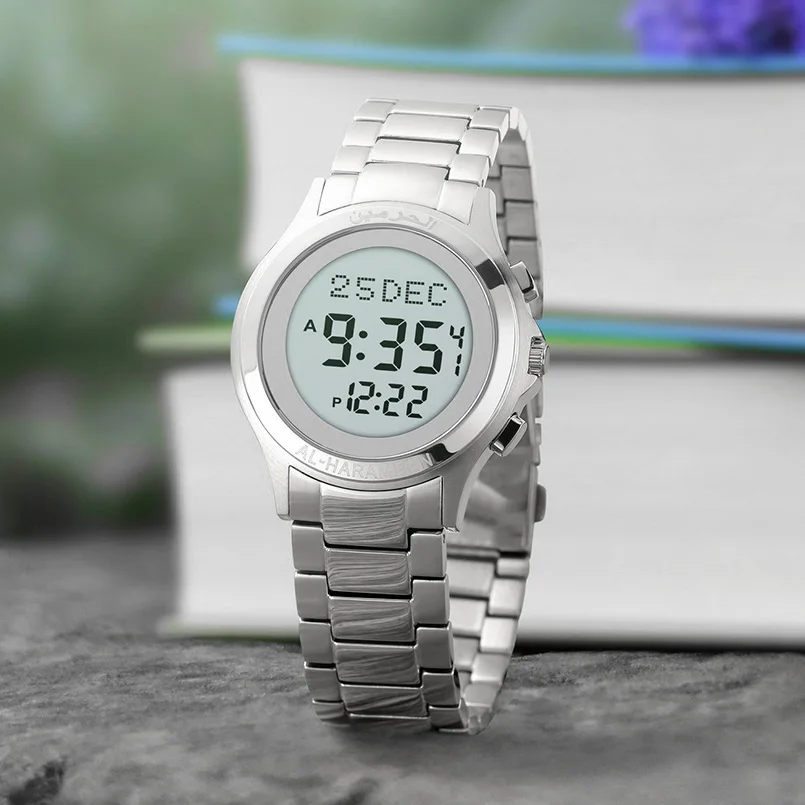 Islam Muslim Prayer Watch with Azan Alarm and Qibla Direction Lady ...