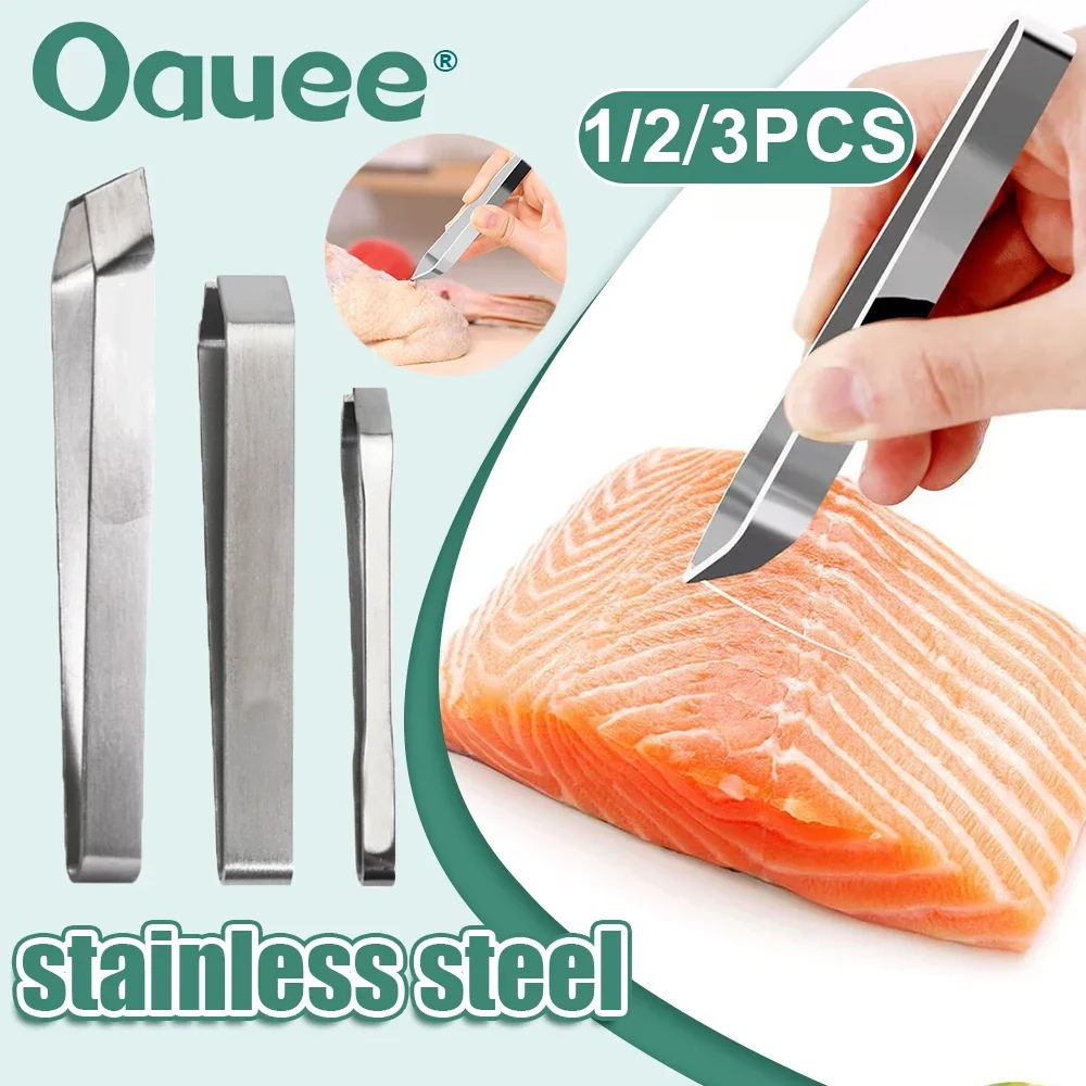 Fish-Bone-Tweezers-Stainless-Steel-Chicken-Feather-Seafood-Salmon-Bone ...