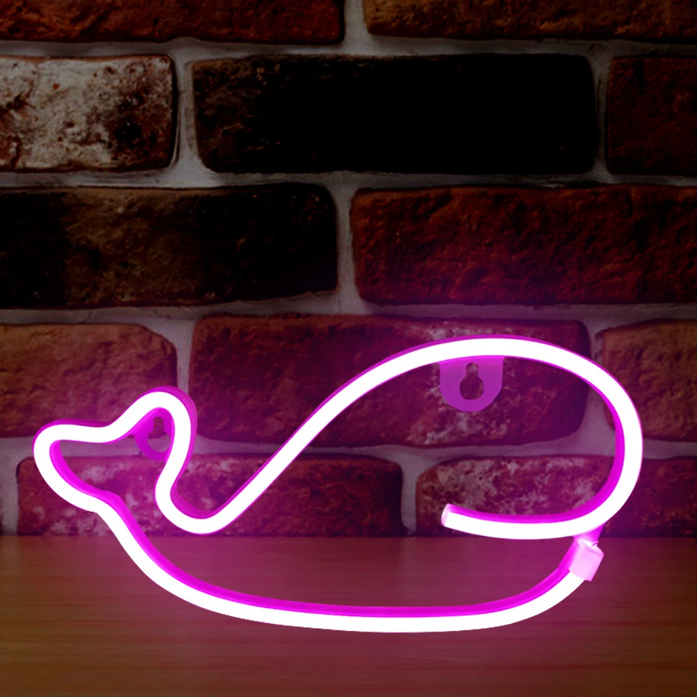 LED Dolphin Neon Light - giftitube