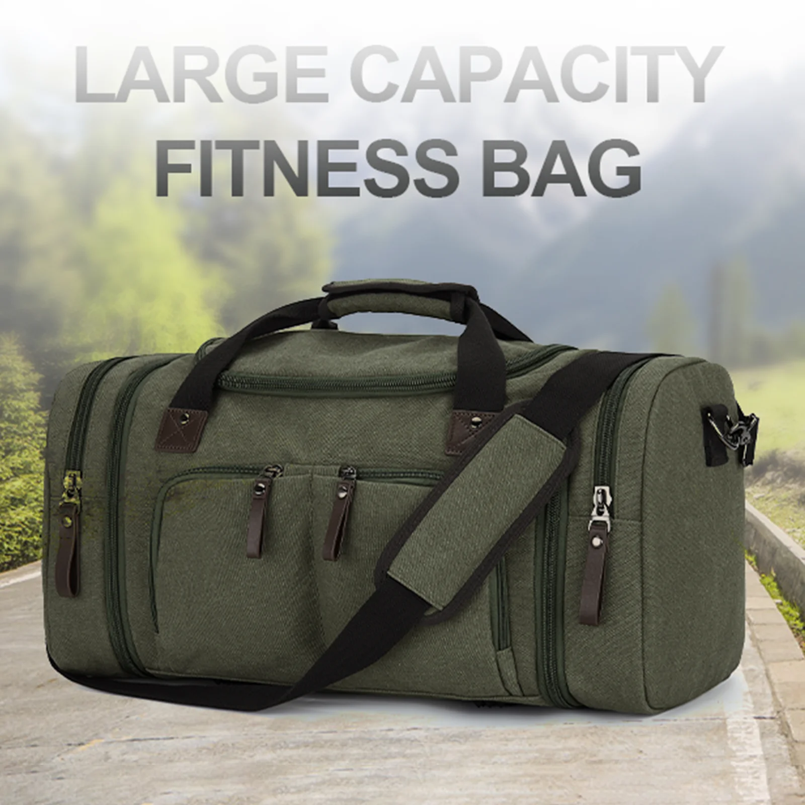 Bag for Men High Capacity Training Fitness Sports Bag Waterproof Gym ...
