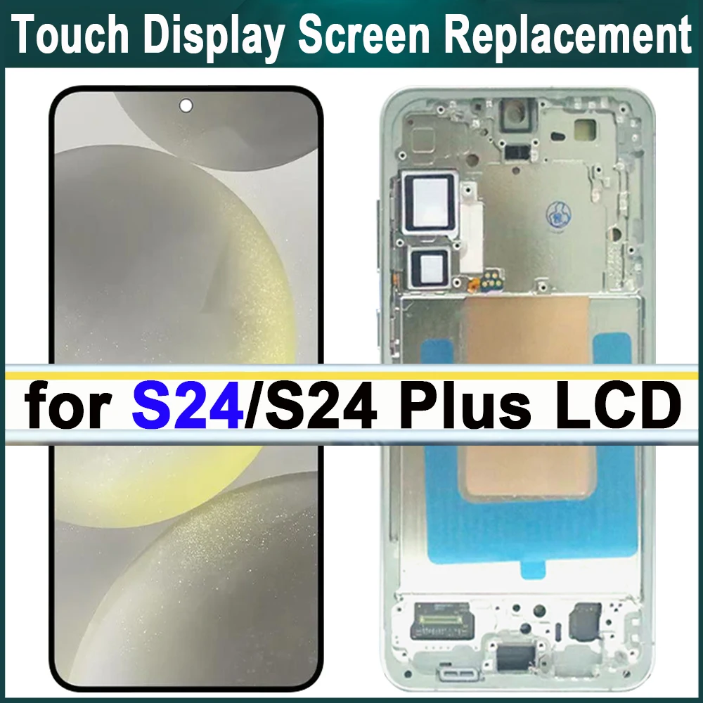AMOLED-LCD-Touch-Screen-para-Samsung-S24-Plus-pe-as-de-reposi-o-de ...