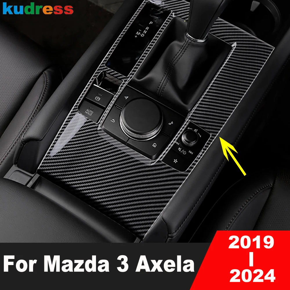 Car-Center-Console-Gear-Shift-Box-Panel-Cover-Trim-For-Mazda-3-Axela-BP ...