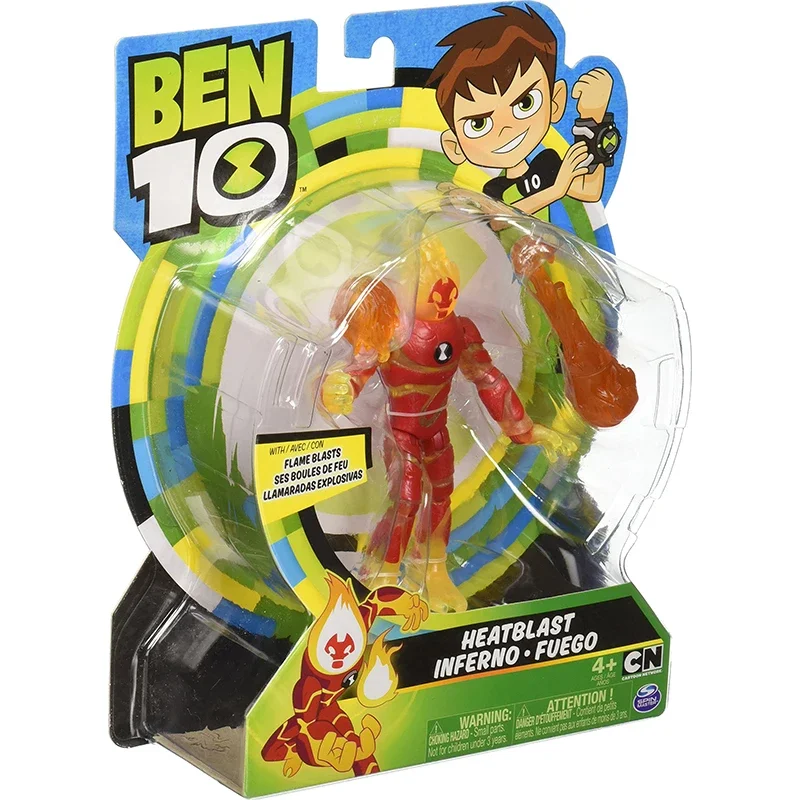 Figura de acción original de Ben 10 Power up Four Arms Ben Tennyson ...