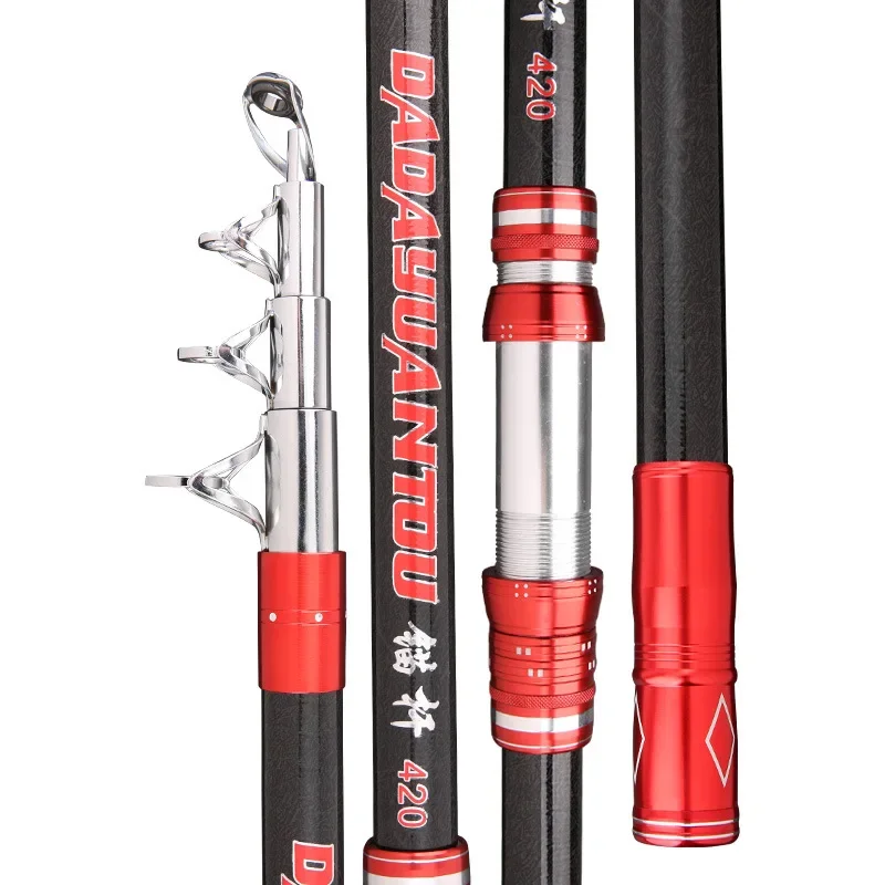 2-1-4-5M-Carbon-Fishing-Rod-50kg-above-Superhard-Long-Distance-Throwing ...