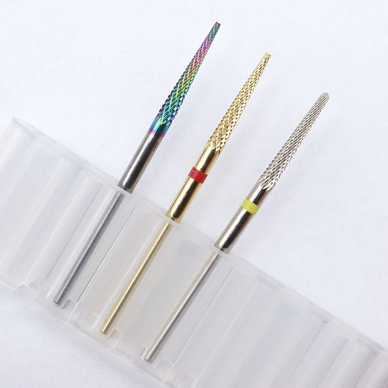 Hot! Silver Gold Nail Drill Bit Hot Medical Stainless Steel Bur ...