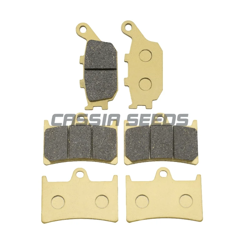 Motorcycle front and rear brake pads Yamaha FZ6 Fazer S2 YZF R6 MT-07 ...