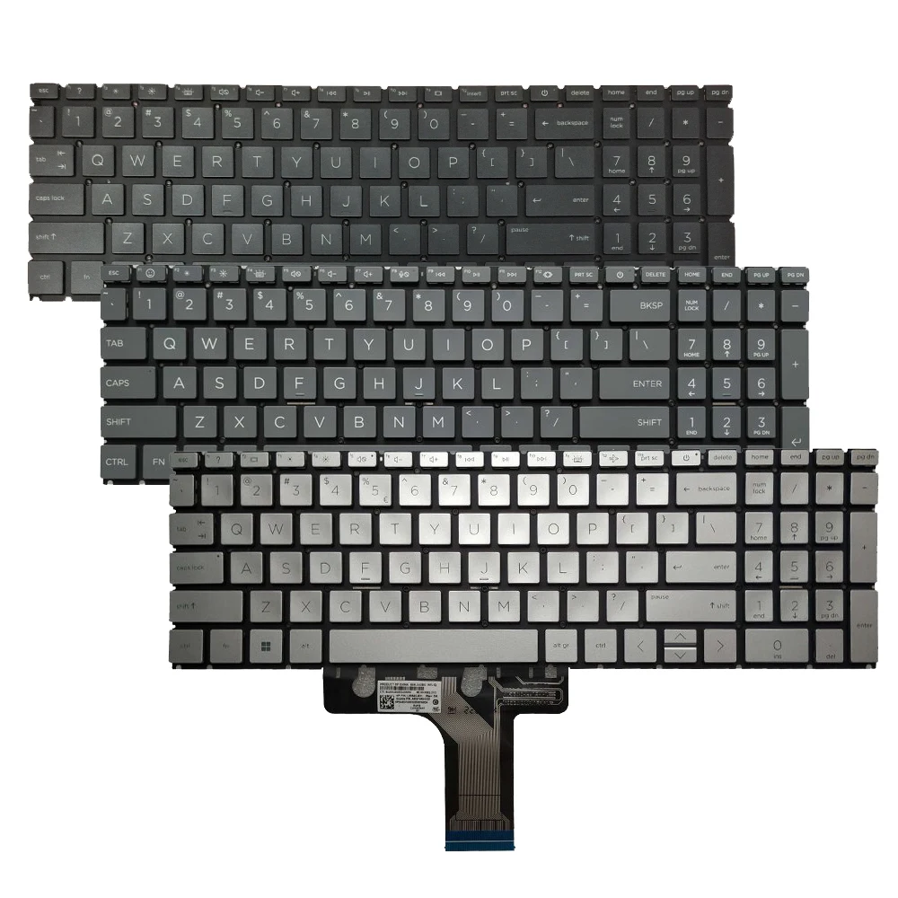 New-Laptop-English-Keyboard-For-HP-Pavilion-15-EG-15-EH-TPN-Q246-TPN ...