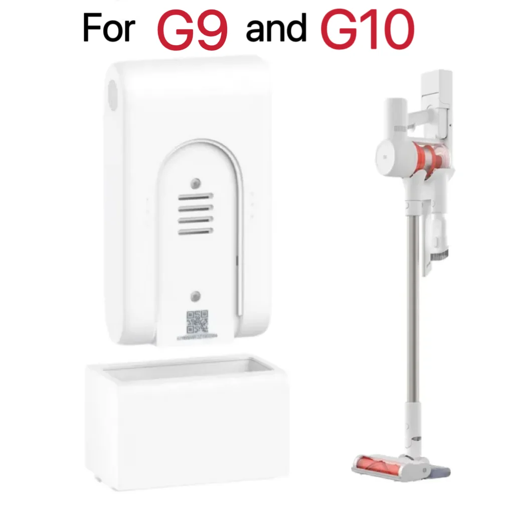 for XIAOMI G9 G10 Vacuum Cleaner Accessories Extended Battery Pack for ...
