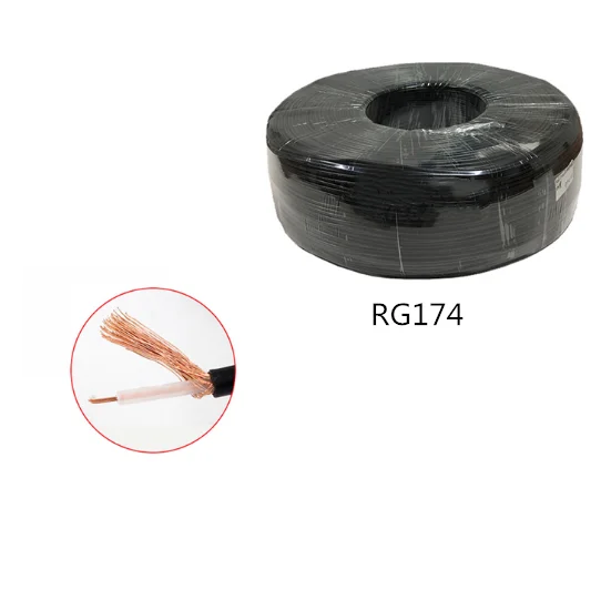 Free-Shipping-RG174-RG-174-Coaxial-Cable-Wires-RF-Coax-Connector-Cable ...