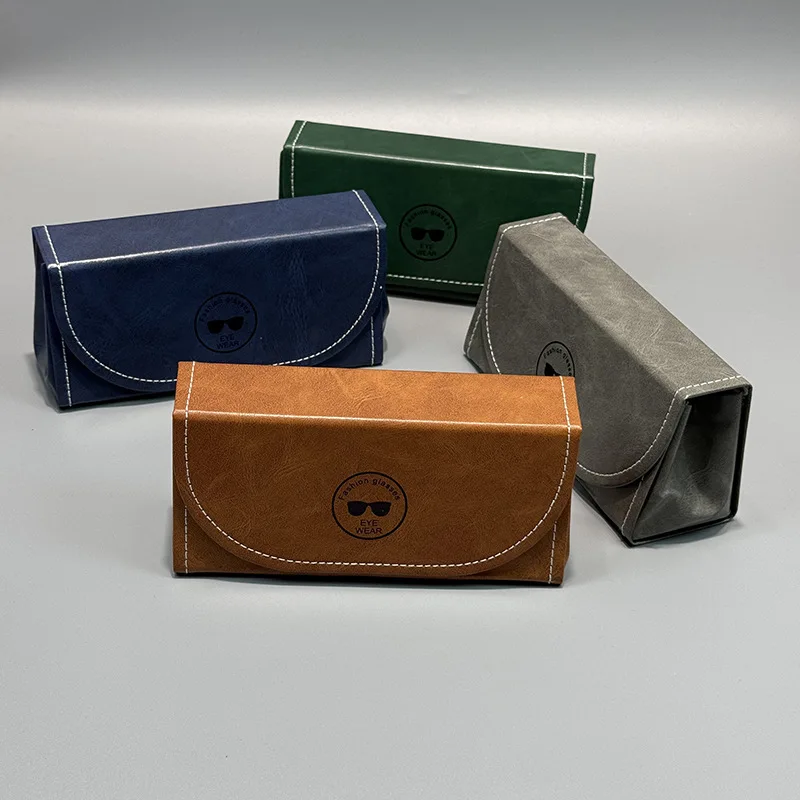 High-Looking Light Luxury Retro Glasses Case Large Capacity Portable ...