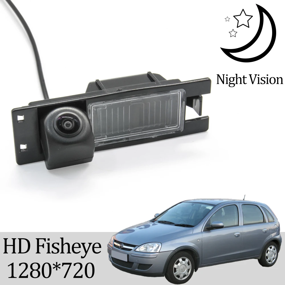 Owtosin-HD-1280-720-Fisheye-Rear-View-Camera-For-Opel-Corsa-C-D-2000 ...