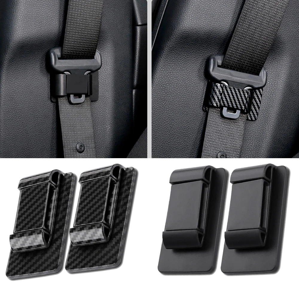 2Pcs-Universal-Seat-Belt-Holder-Stabilizer-Fastener-Style-For-VW-BMW ...