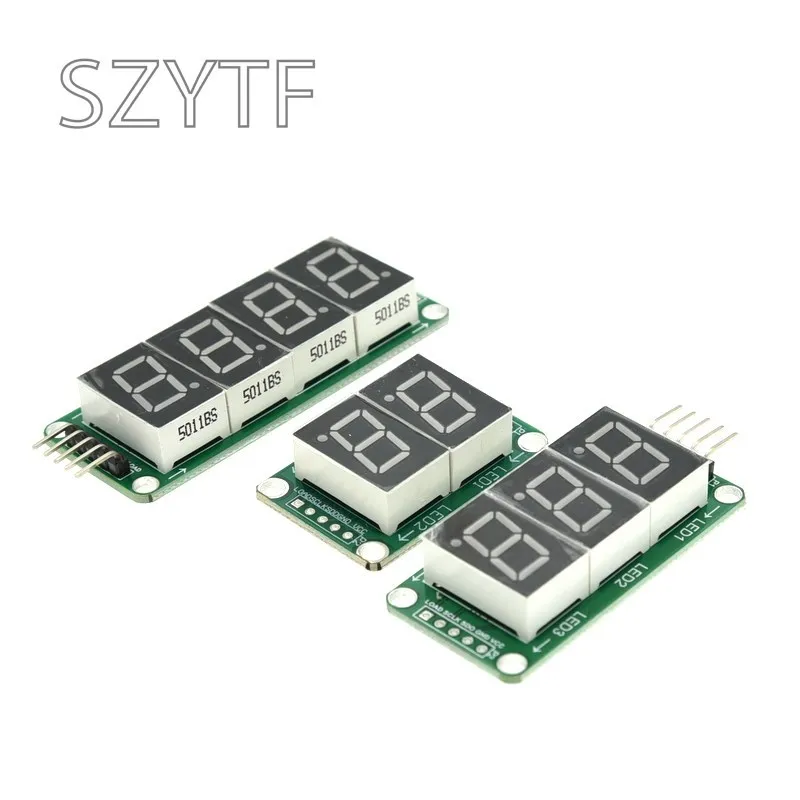 74HC595 2/3/4 Digits 2-Segment Digital Tube Display Static Drive Module ...