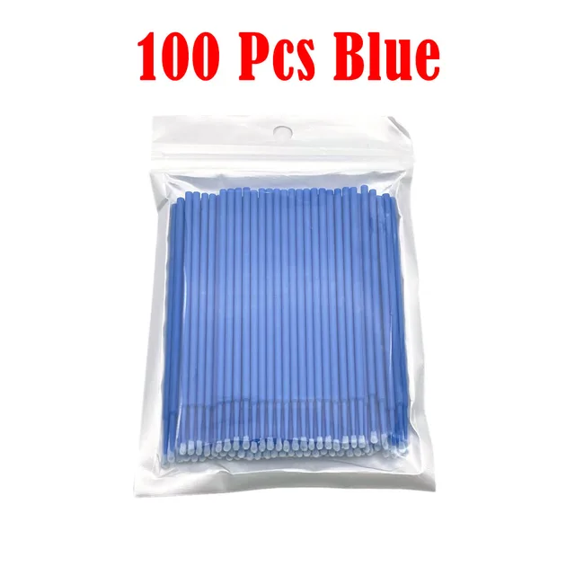 100PCS/Bottle Dental Disposable Micro Brushes Applicators Micro Brush ...