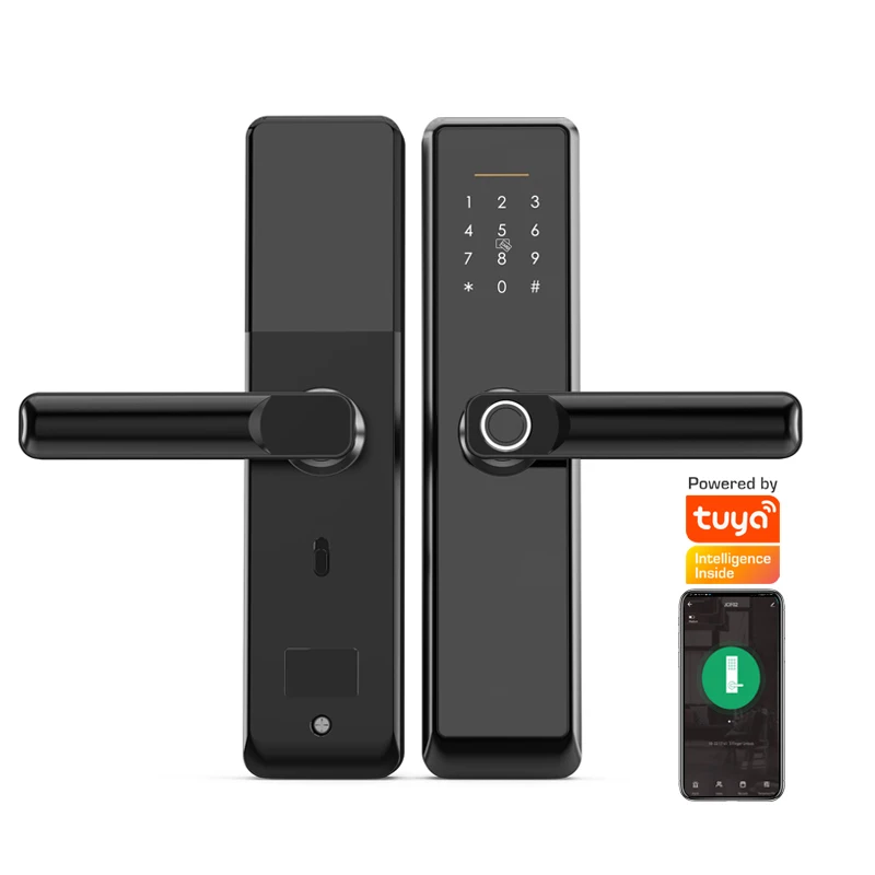 Apartment Keyless Security Tuya Smart WiFi Digital Door Lock With ...