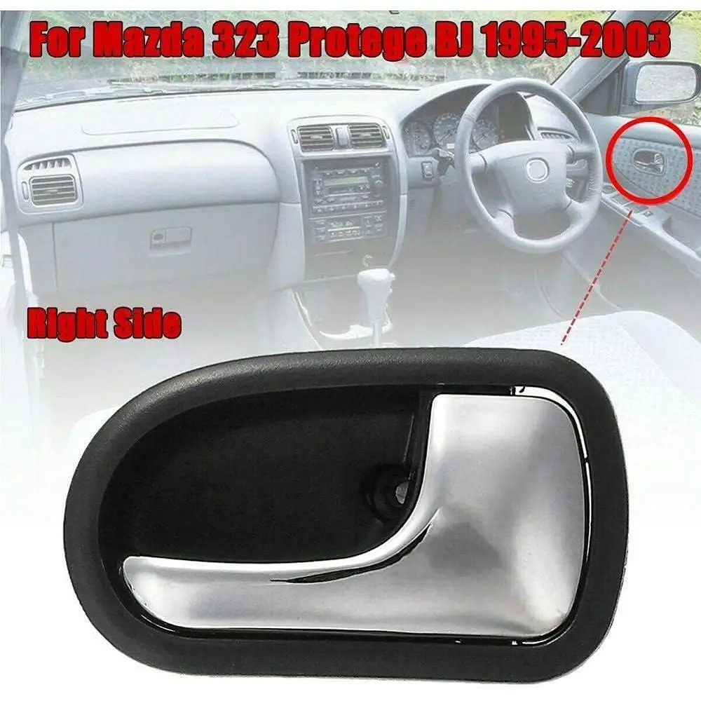 Car Inner Handle Front Rear Left/Right Interior Door Handle for Mazda ...