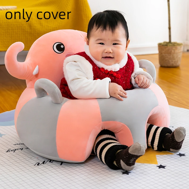 1Pcs Baby Support Seat Sit Up Soft Chair Cushion Sofa Plush Pillow Toy ...