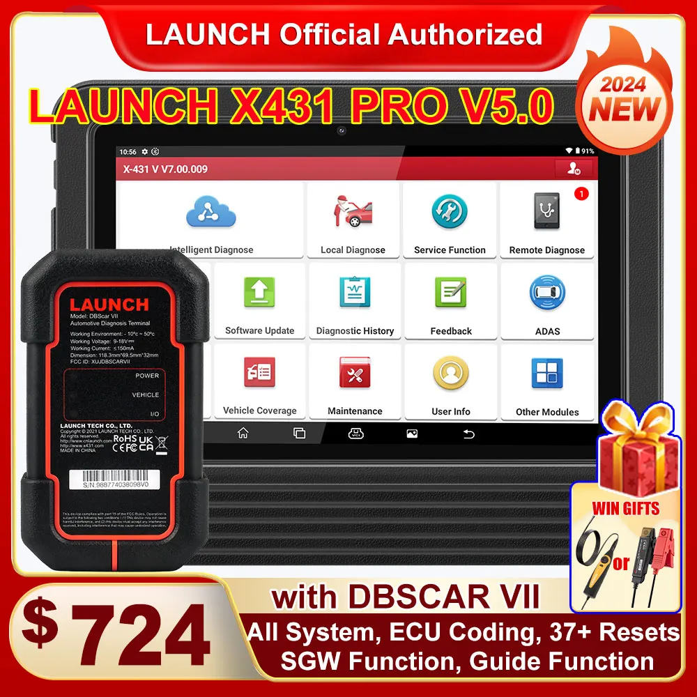 Launch-X431-PRO-V5-0-Car-Diagnostic-Tools-ECU-Online-Coding-Active-Test ...